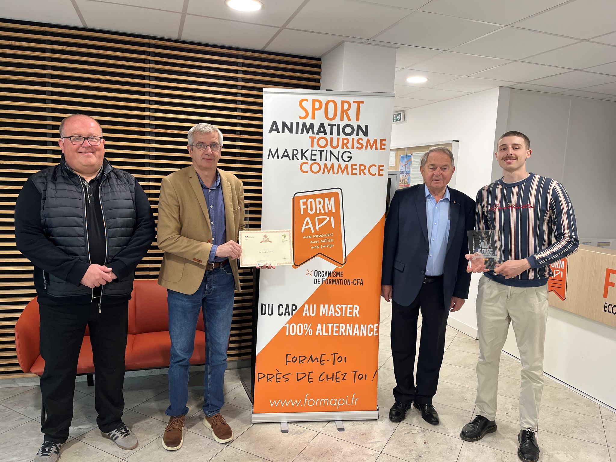 Je filme ma formation FORMAPI